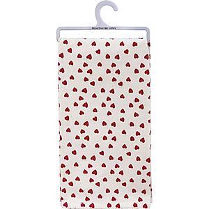 Primitives by Kathy I Love Us Kitchen Towel