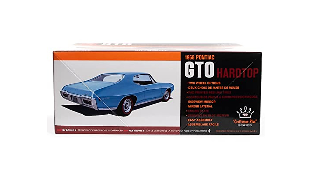Build the 1968 Pontiac GTO Scale Model Kit Today