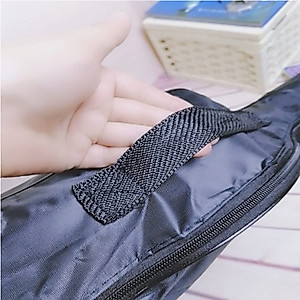 41-inch Acoustic Guitar Bag With Adjustable Shoulder Strap. Guitar Bag With Back Hanging Loop, Suitable for Acoustic Guitars, Electric Guitars, Bass Guitars, and Classical Guitars