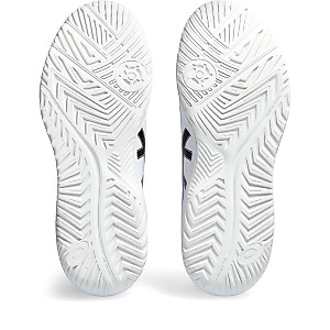 ASICS Men's GEL-DEDICATE 8 Tennis Shoes, 8, WHITE/BLACK