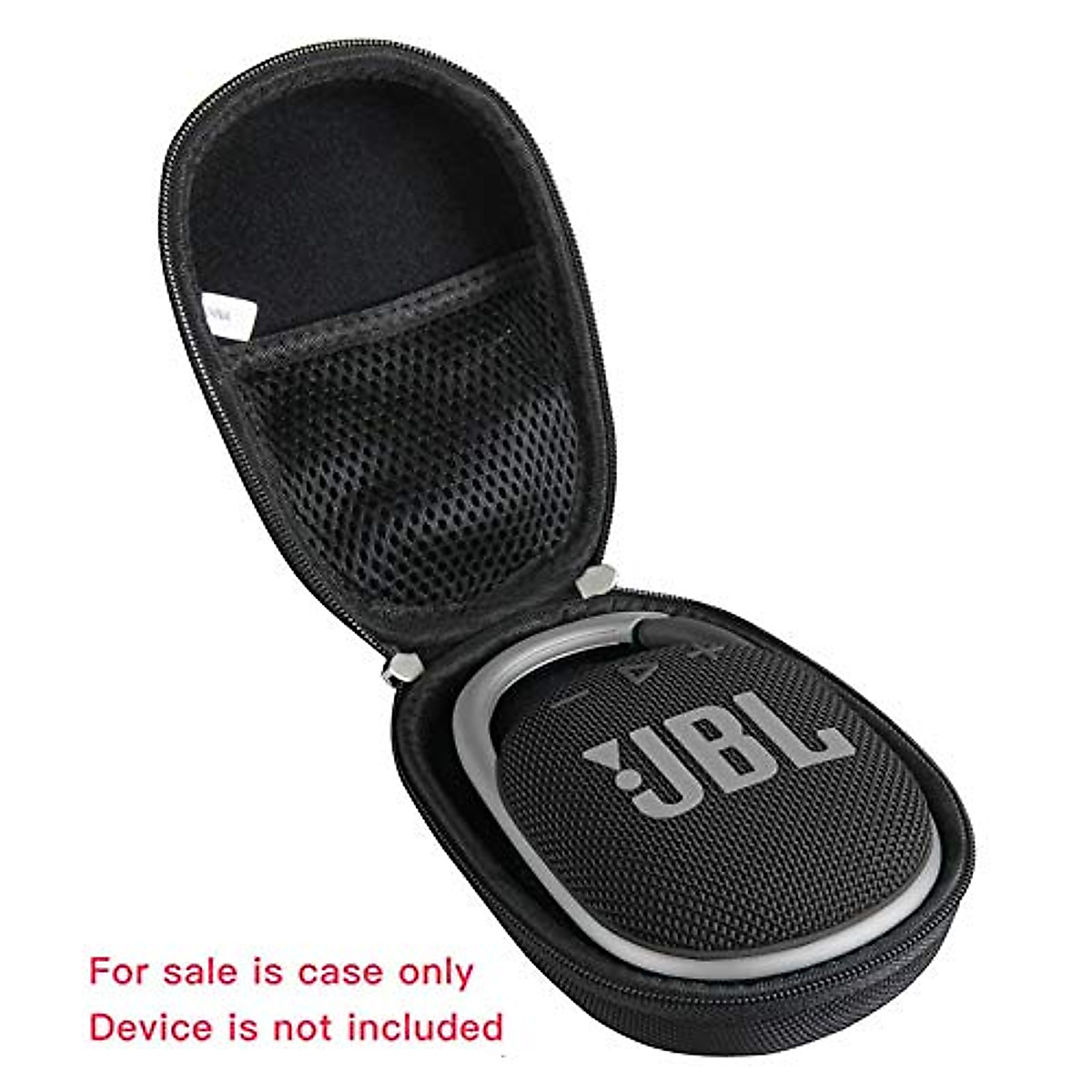 Hermitshell Hard Travel Case for JBL Clip 4 - Portable Mini Bluetooth Speaker (Black)