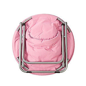 Heritage Kids Sorbet Dreams Rainbow Fur Teen Saucer Chair, Foldable, Multi