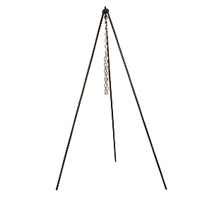 Lodge Tall Boy Tripod with Camp Dutch Oven Lid Lifter