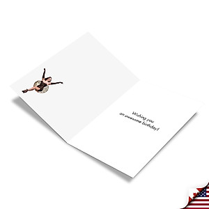 NobleWorks - 1 Funny Birthday Greeting Card - Sassy Bday Card for Women, Stationery Humor - We're Awesome C9310BDG