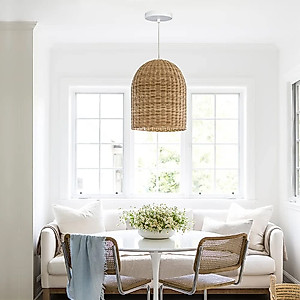 Flea Market Rx 6 Inch Pendant Canopy Kit with Lamp Cord Strain Relief 25 LB, Ceiling Light Plate Cover & All Mounting Hardware for Hanging Chandelier Lighting Fixtures - 1/4 IPS, Made in USA (White)