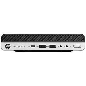 HP 800 G4 Mini Business Desktop Intel Core i3-8100T,8GB DDR4 RAM,512GB SSD Hard Drive (Renewed)
