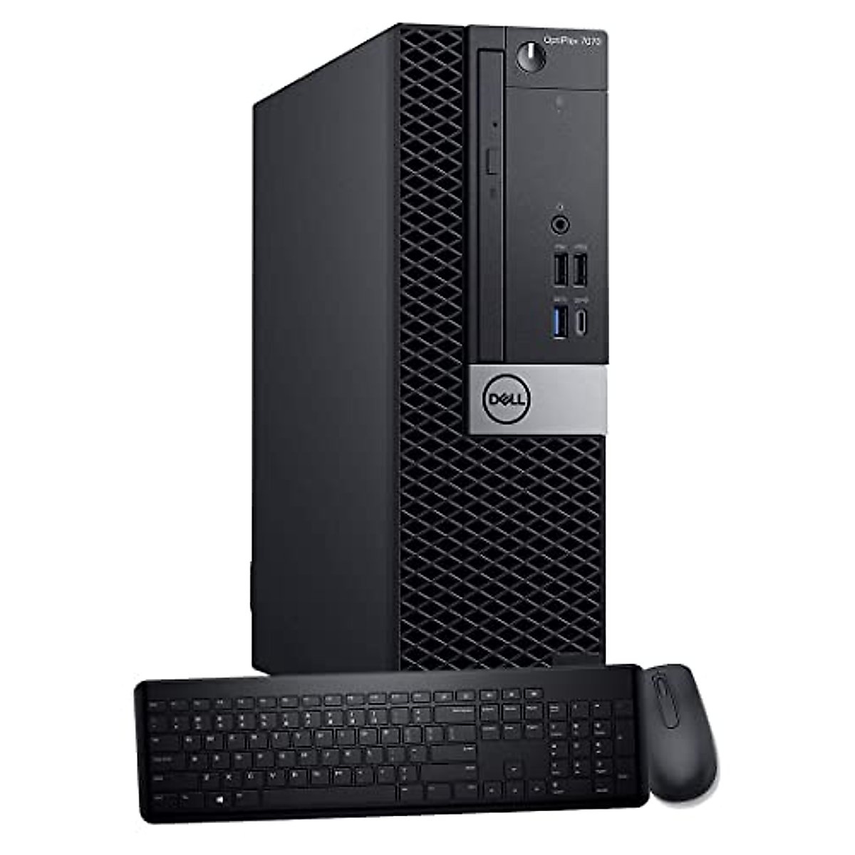 Dell OptiPlex 7070 SFF Desktop Computer PC, Intel 8 Core i7-9700 3.0GHz up to 4.70GHz,32GB DDR4 Ram New 1TB NVMe M.2 SSD,AX210 Built-in WiFi 6E,Windows 11 Pro, Wireless Keyboard & Mouse(Renewed)