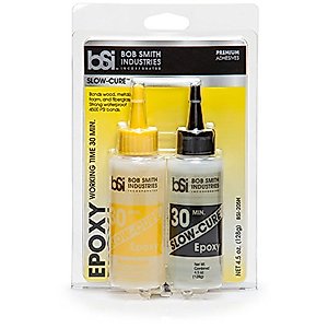 Bob Smith Industries BSI-205 Clear Slow-Cure Epoxy (4.5 oz. Combined)