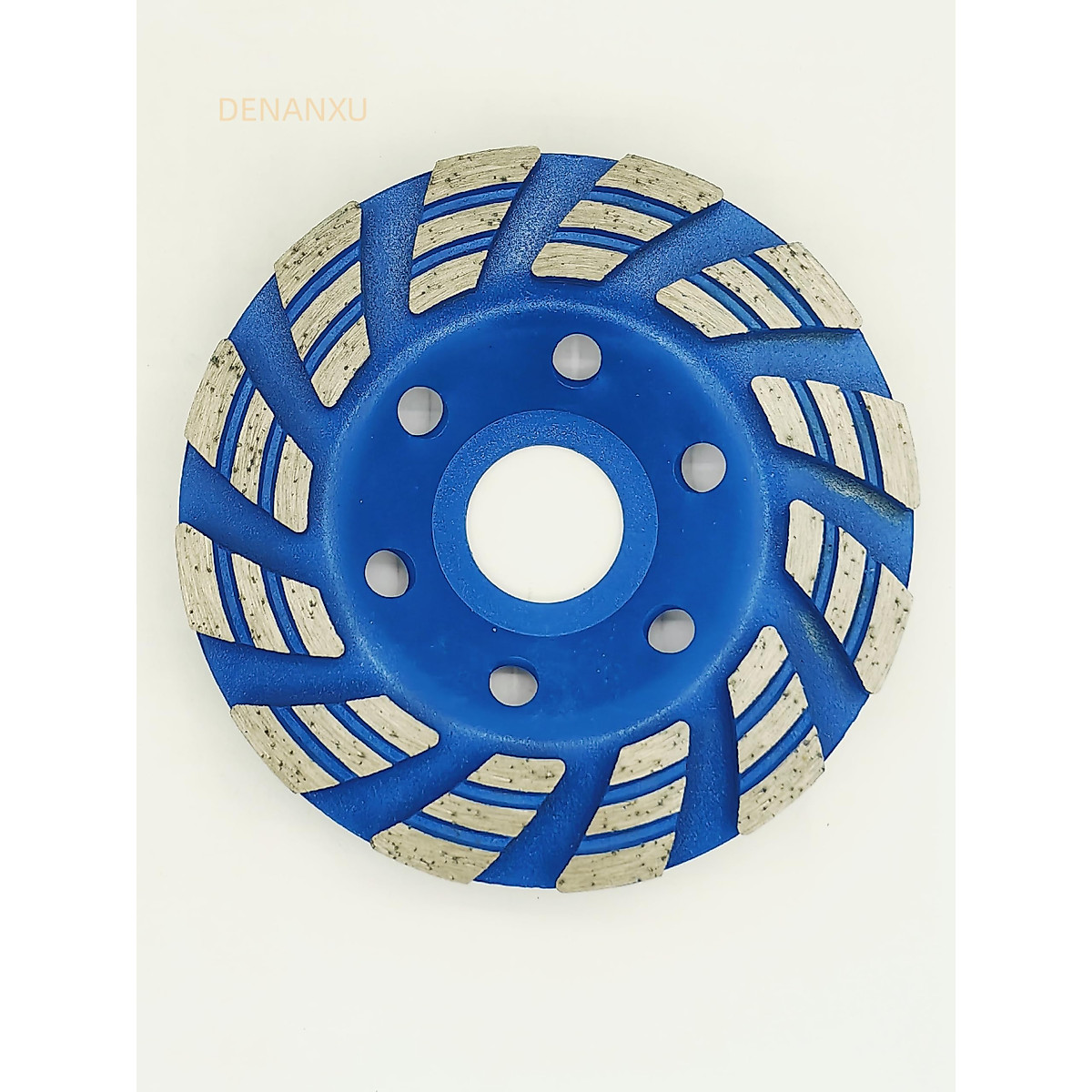Concrete Turbo Diamond Grinding Cup Wheel 12 Segs Heavy Duty Angle Grinder Wheels for Angle Grinder Granite Stone Marble Masonry Concrete