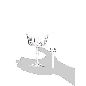 RCR Opera Luxion Crystal Hi-Ball Glasses, Set of 6, 14 cm