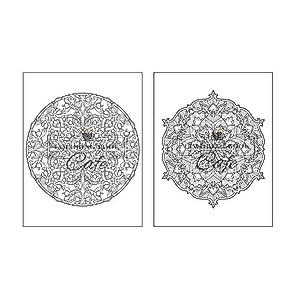 125 Mandalas: An Adult Coloring Book Featuring 125 of the World’s Most Beautiful Mandalas for Stress Relief and Relaxation (Mandala Coloring Books)