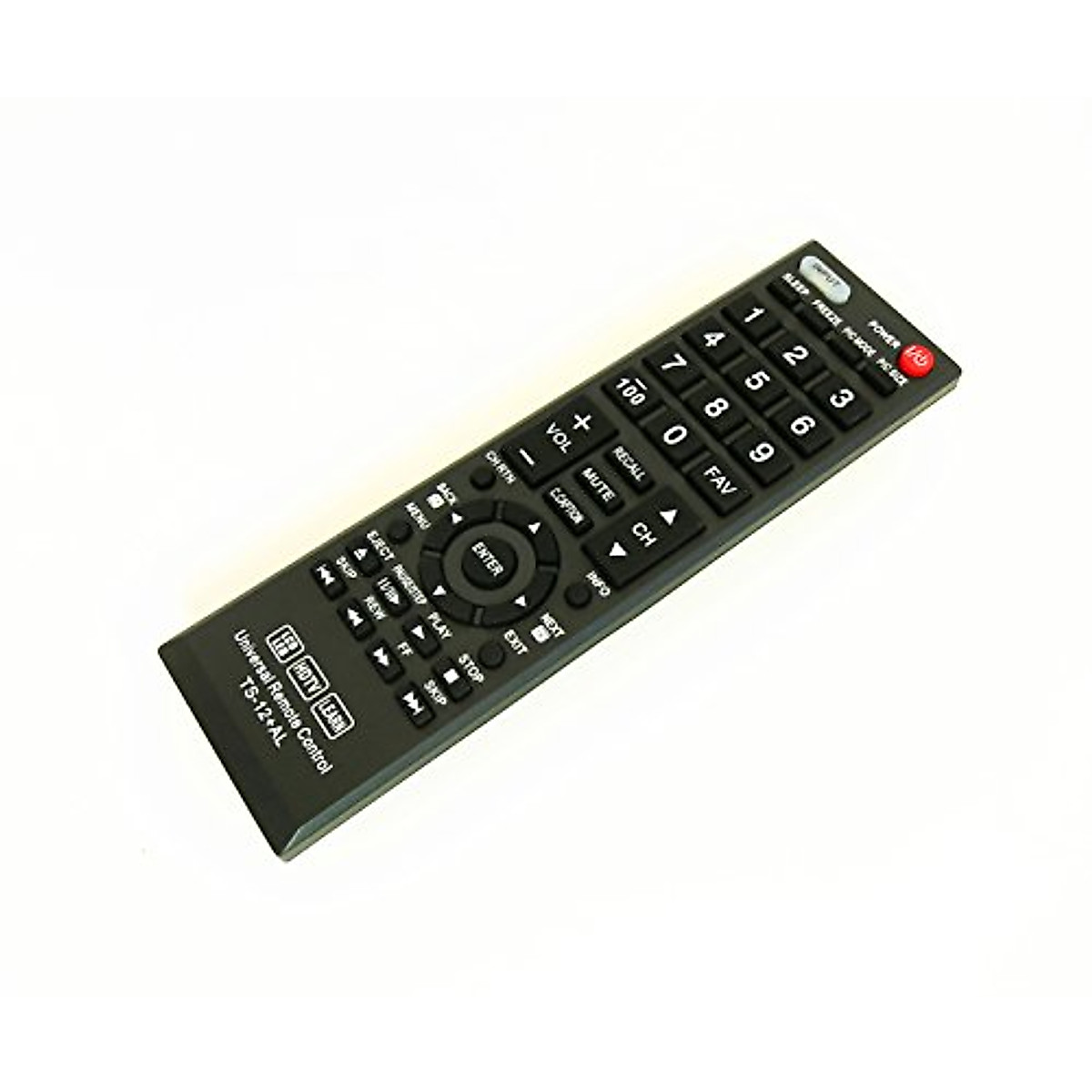 New Toshiba CT-90325 Universal Remote Control for All Toshiba Brand TV, Smart TV - 1 Year Warranty(TS-12+AL)