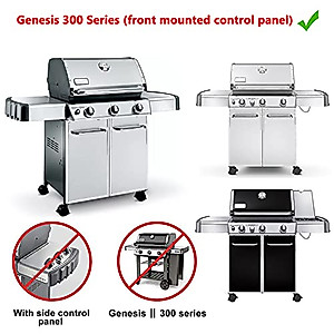 GasSaf 17.5" Set of 5 Stainless Steel Flavorizer Bars Replacement for Weber Genesis 300,E310,S310,E330,EP310,EP320,EP330,S310,S330 Series Grill(17.5" x 2.25" x 2.375")