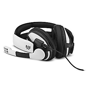 EPOS I Sennheiser GSP 301 Flip-to-Mute, Comfortable Memory Foam Ear Pads, Headphones for PC, Mac, Xbox One, PS4, PS5, Nintendo Switch, Smartphone compatible