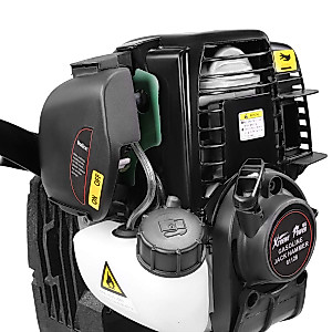 XtremepowerUS 38cc Gas Demolition Jack Hammer Gas EPA Construction Concrete Breaker Floor Punch Drill Point & Chisel Bits