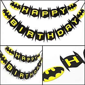 Seyal® - Bman Happy Birthday Banner