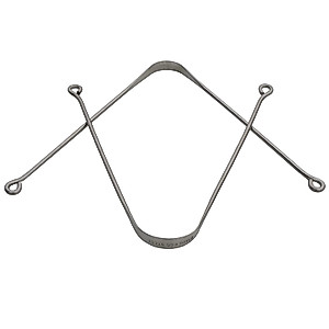 Steel Tongue Cleaner Set of 2, Relief From Bad Breath, Oral Hygiene