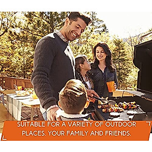 50-Pack Blackstone Griddle Accessories Drip Pan Liners, Aluminum Foil Pan Disposable for 17" 22" 28" 36" Blackstone Griddle Drip Tray Holder Grill Rear Grease Catcher Cup Liners