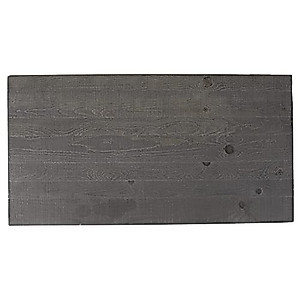 Progressive Furniture Willow Nightstand, Distressed Dark Gray