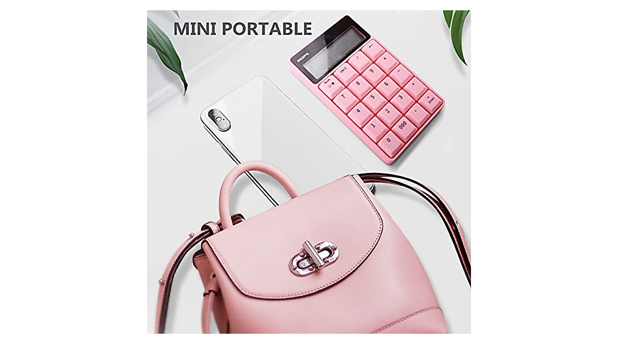 Wireless Numeric Keypad & Calculator by Sanpyl | 2.4G Wireless, Waterproof