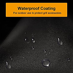 AJinTeby Griddle Bag for Camp Chef Flat Top Griddle SG100, Camping Accessories for Camp Chef Griddle - SG100 16" x 38", SG60, FG32, 3 Burner Cookers, Heavy Duty 600D Polyester Griddle Carry Bag