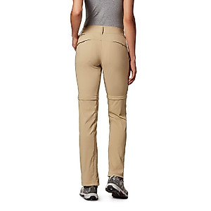Columbia Women's Standard Saturday Trail II Convertible Pant, British Tan, 8 Regular