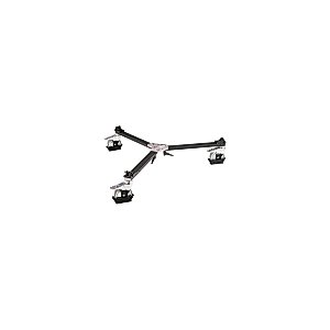 Manfrotto 114MV Cine/Video Deluxe Dolly for Tripods with Spiked Feet (#3198)