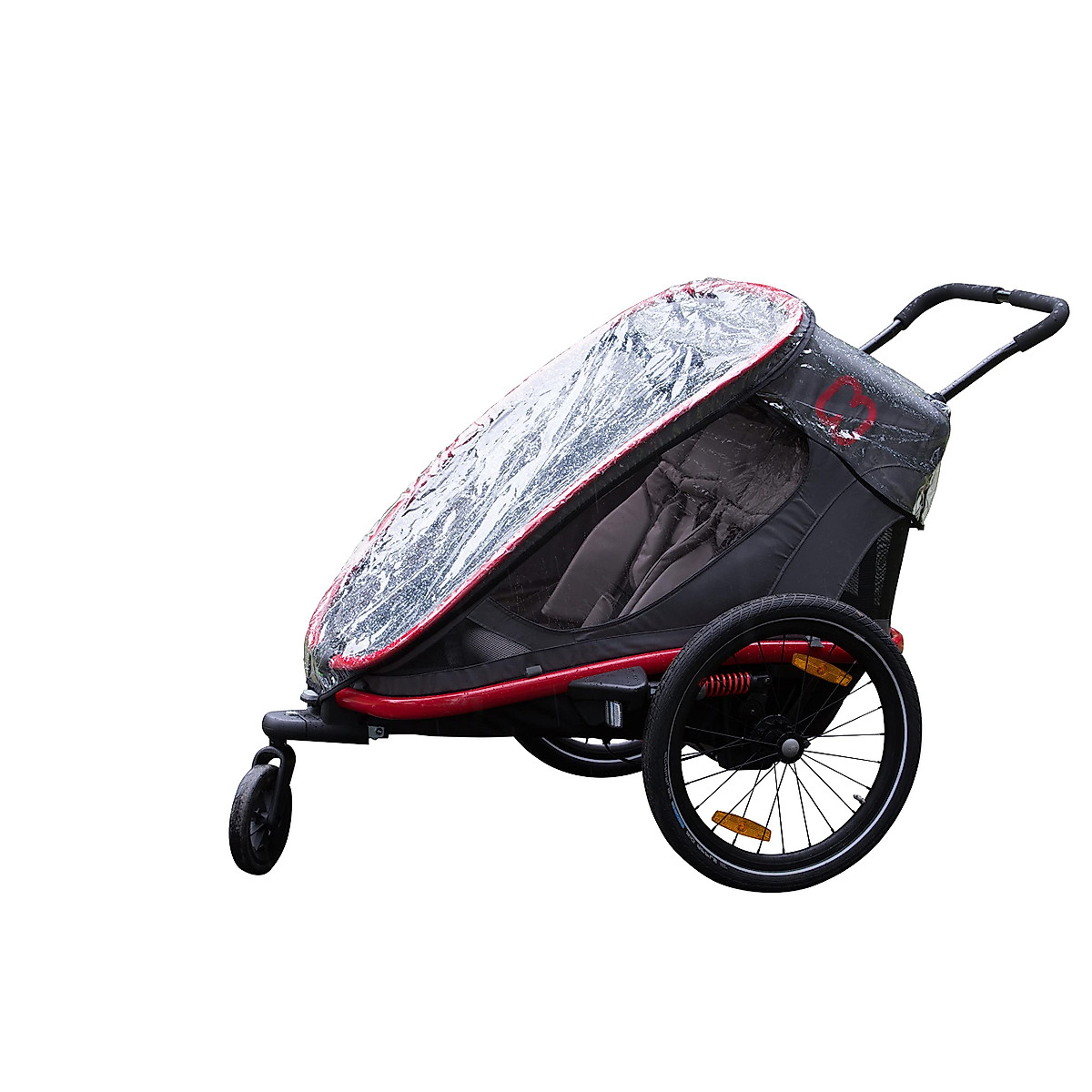 Rain Cover for Hamax Outback Multi-Sport Trailer + Stroller + Jogger (One Seater)