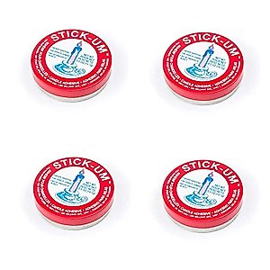 Fox Run Stick-Um Candle Adhesive, 0.5-Ounce, 4 Pack