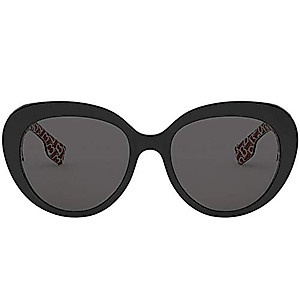 BURBERRY Sunglasses BE 4298 382287 Top Black On Print Tb Red