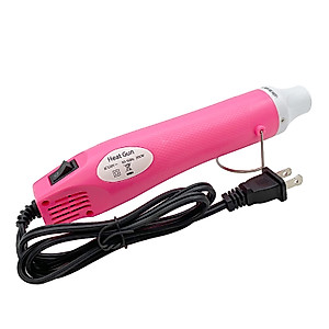 Heat Gun, Mini Hot Air Gun for DIY Crafts Portable Heat Air Gun Tool for Embossing Shrink Wrapping Drying Paint