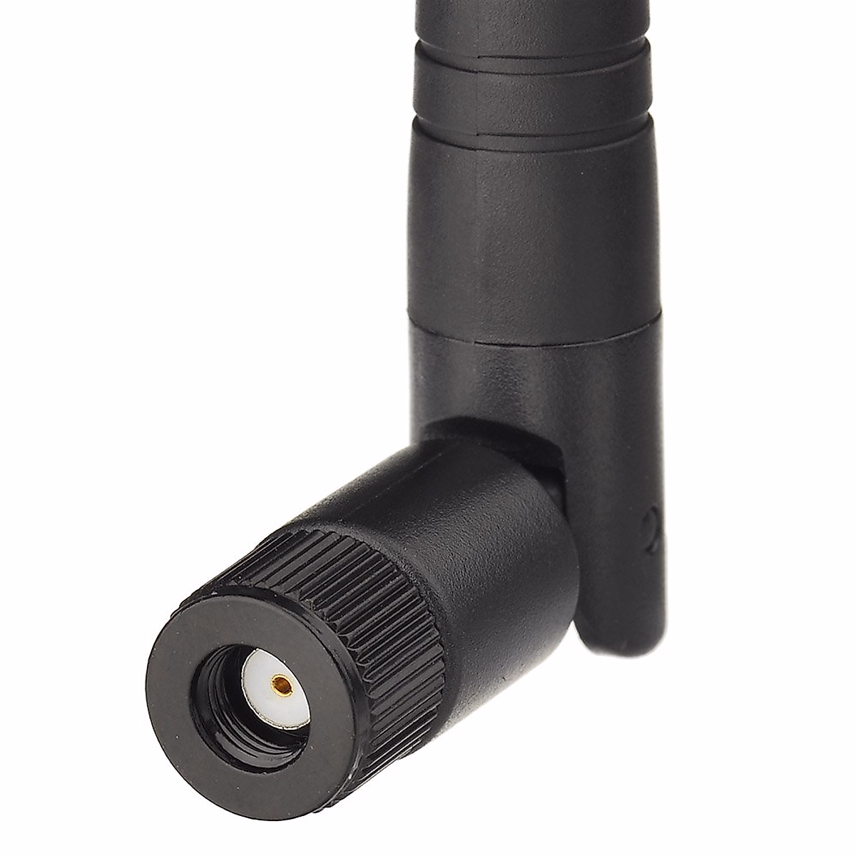 Eightwood 2.4GHz WiFi Antenna 5dBi RP-SMA Antenna 2pcs for WiFi Router PCI PCIe Network Card Wireless Range Extender