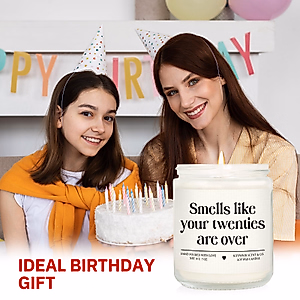 Niyewsor 30th Birthday Gifts for Her Him, 30th Birthday Candle, 30th Birthday Gifts for Women Men, 1994 30th Birthday Decorations, 30 Year Old Birthday Gifts for Friends, Sister, Handmade, 7oz