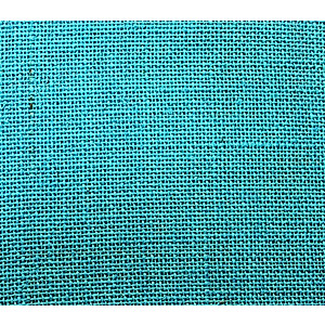 Burlap Fabric Jute Turquoise / 58" Wide/Sold by The Yard