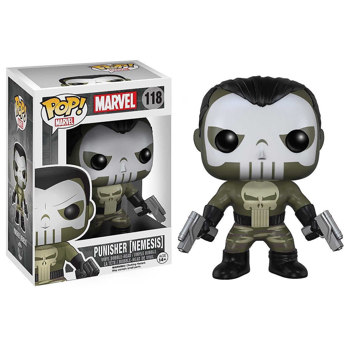 Funko POP Marvel: Nemesis Punisher Action Figure