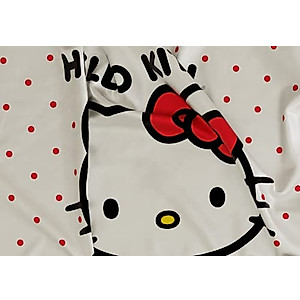 Hello Kitty Beauty Standard Beauty Silky Satin Standard Pillowcase Cover 20x30 for Hair and Skin, (Officially Licensed Product)