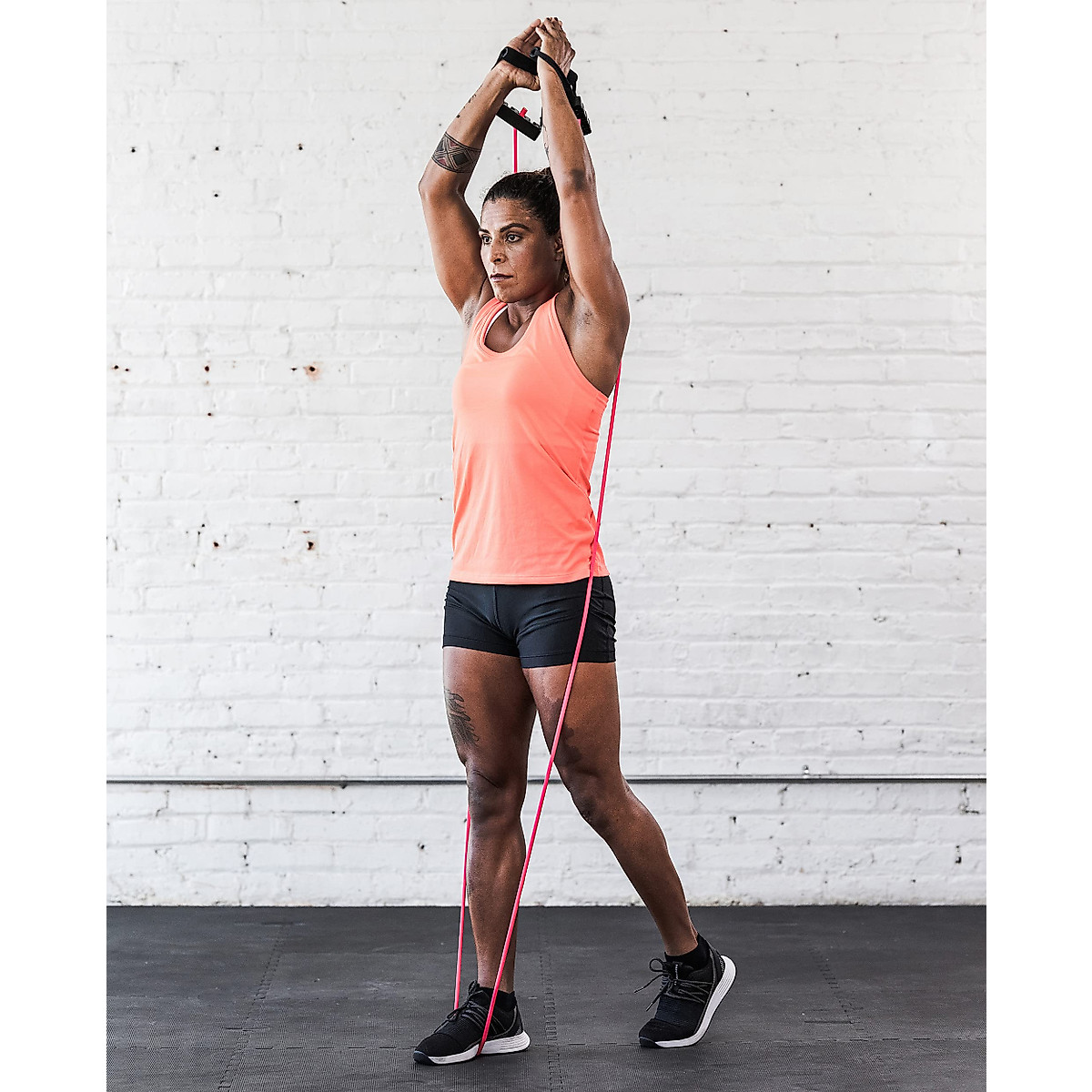 Lifeline Resistance Trainer Kit with Adjustable Resistance Level Bands for More Workout Options Includes Triple Handles, Door Anchor, Multiple 4ft Exercise Tubes, Instruction Guide and Carry Bag