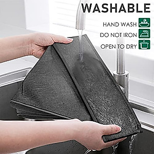 9 Pack Sock Underwear Drawer Organizer Dividers, 122 Cells Fabric Foldable Dresser Drawer Organizers for Bra, Sock, Undies, Belt, Tie, Scarf