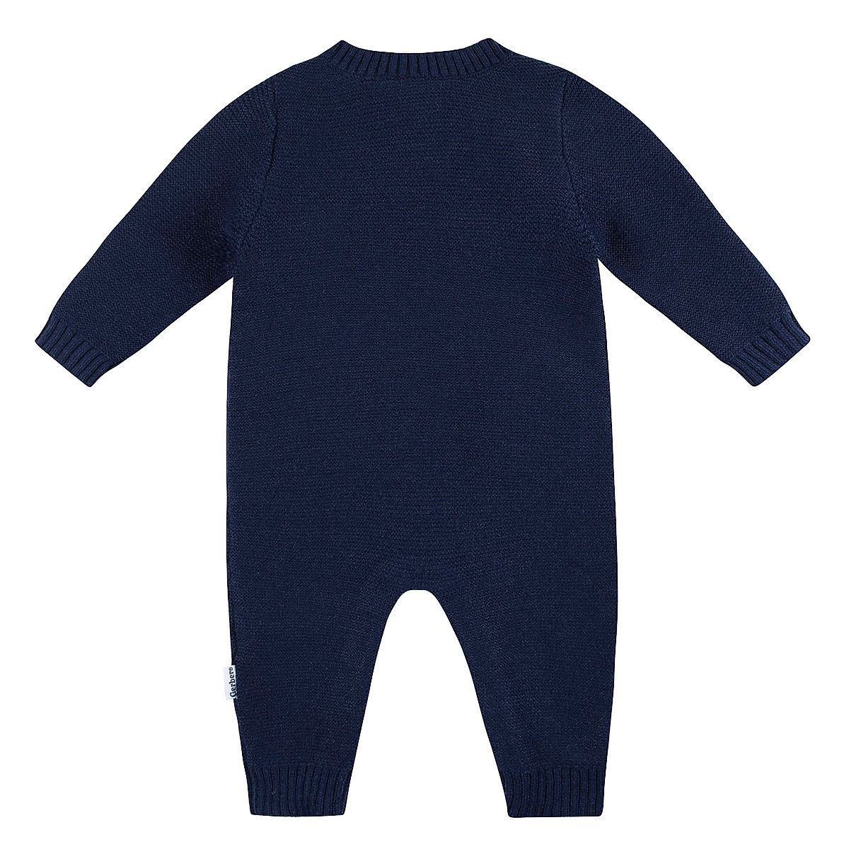 Gerber Baby Boys' Sweater Knit Romper Jumpsuit, Blue Dog, 12 Months