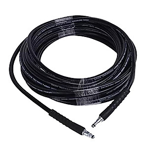 COLLBATH 3 pcs Water Softener M Pressure Black and Connectionblack Hosepipe Quality Car Garden Heater - Heavy Pump Female Washers Washer Rubber Flex Washing Thick Cleaning Connectionm