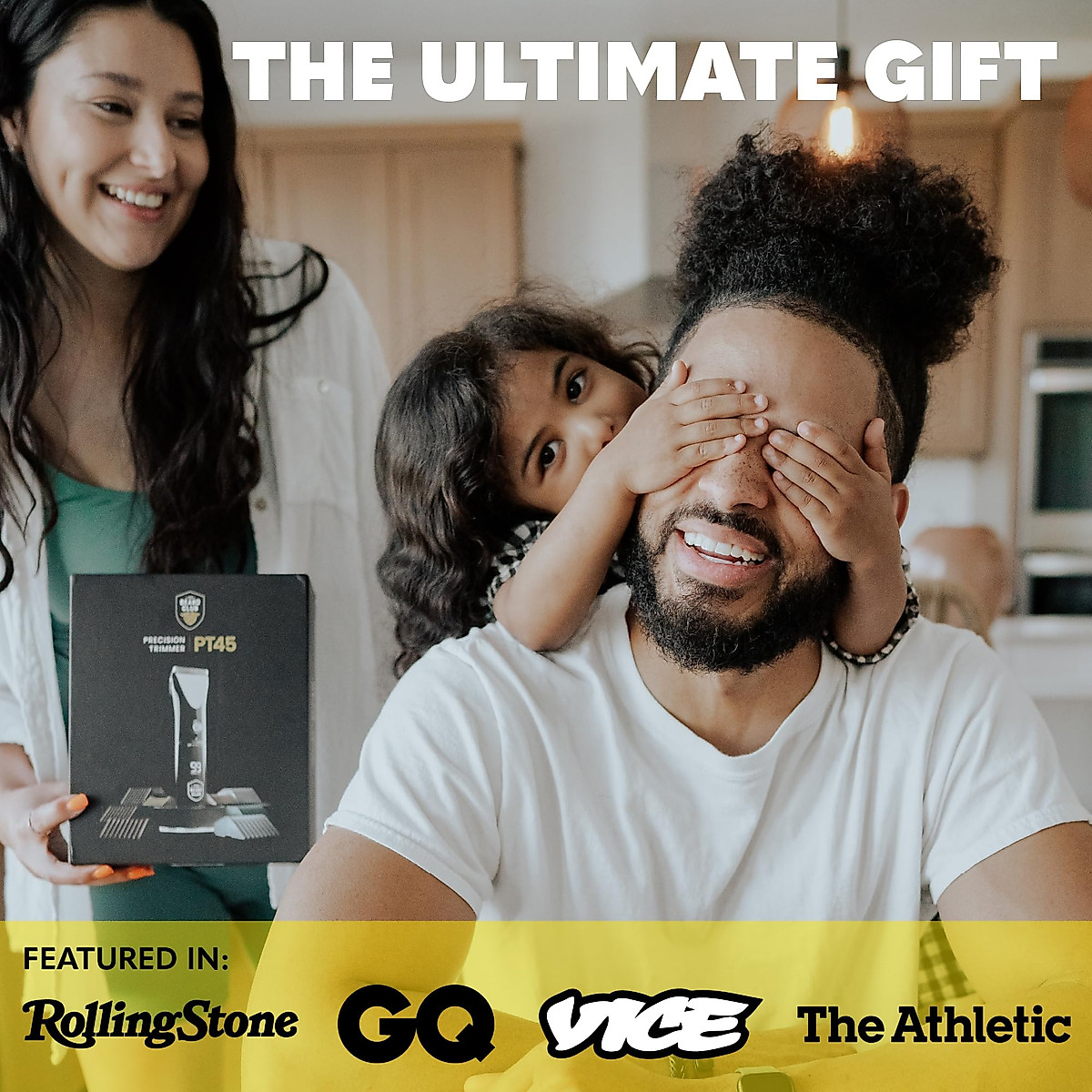 The Beard Club Mens Grooming Kit & PT45 Beard Trimmer for Men - Professional Cordless Electric Beard Hair & Moustache Trimmer, Straight Razor, Beard Shampoo, Balm, Beard Brush & Comb - Beard Kit Gift