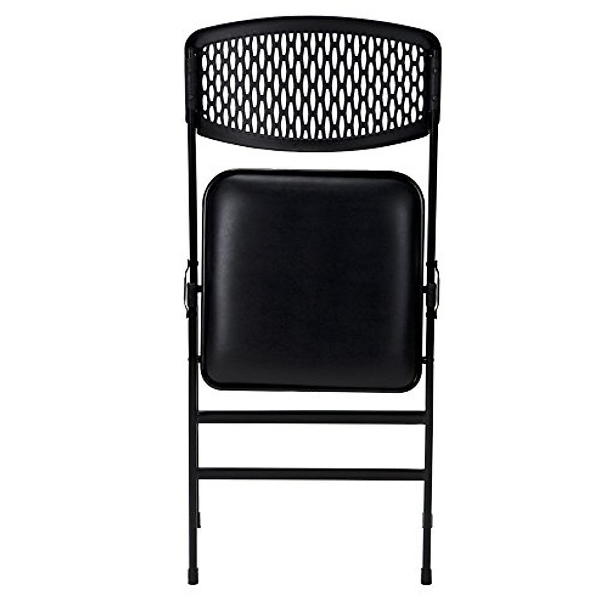 Cosco Products 60861BLK4E Commercial Fabric Folding Chair, Black