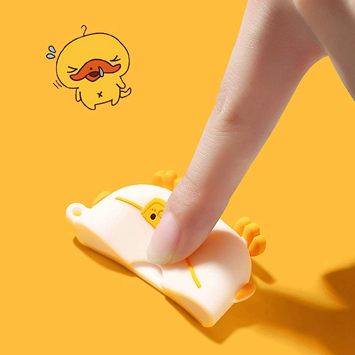 Compatible with AirPods Case, Silicone 3D Animal Cute Penguin Chicken Duck Reindeer Piggy Fun Cartoon Character Airpod Cover (AirPods Pro, Chicken with Bag)