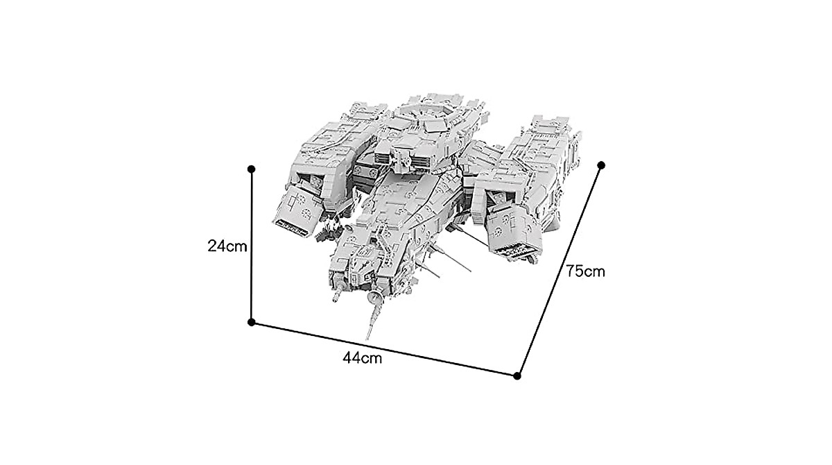 Build the Iconic Nostromo Spaceship - 9213-Piece MOC Set