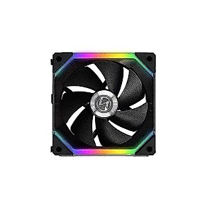Lian Li UNI FAN SL120 Single Pack White Without Controller ( Compatible with Lian Li SL120 3 pack or SL140 2 pack only), Black