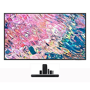 SAMSUNG QN43Q60BAFXZA 43" QLED Quantum HDR 4K Smart TV with a HW-Q910B 9.1.2ch Soundbar with Subwoofer and Rear Speakers (2022)