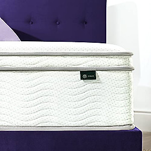 Zinus 12 Inch Foam and SpringMattress / CertiPUR-US Certified Foams /Mattress-in-a-Box, Full