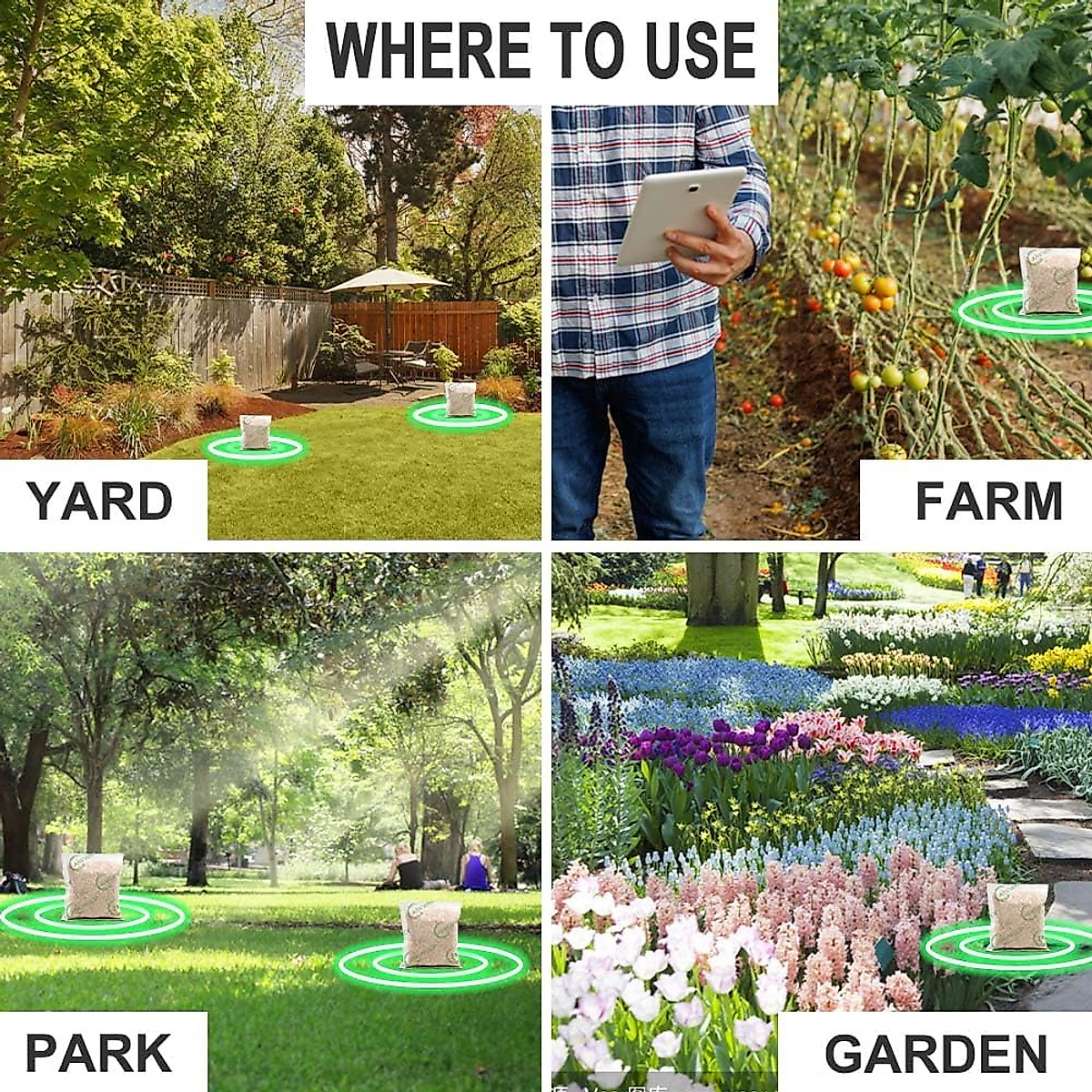 Snake Repellent for Yard Powerful, Keep Snake Away Repellent for Outdoors,Snake Deterrent for Yard,Snake Repellent for Outdoors Pet Safe,Effectively Snake Repellant Outdoor and Home-8P