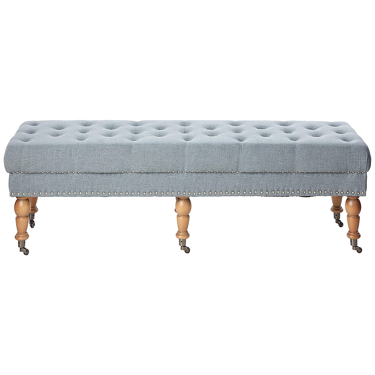 Linon Bench, Blue