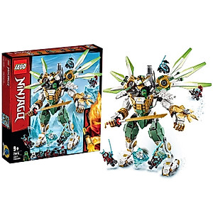 LEGO NINJAGO Lloyd's Titan Mech 70676 Ninja Toy Building Kit with Ninja Minifigures for Creative Play, Fun Action Toy Includes NINJAGO Characters Including Lloyd, Zane FS and More (876 Pieces)